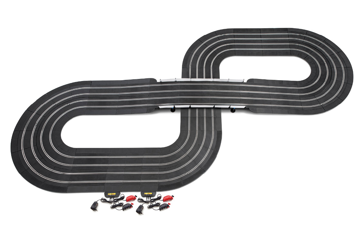 Policar T004Z - 9.2m, 4-Lane Track Set (cars sold separately)